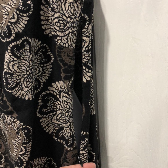 Dresses | 212 Collection Black Floral Print Dress 8 | Poshmark